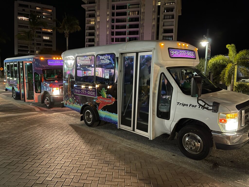 Sarasota Gator Party Bus